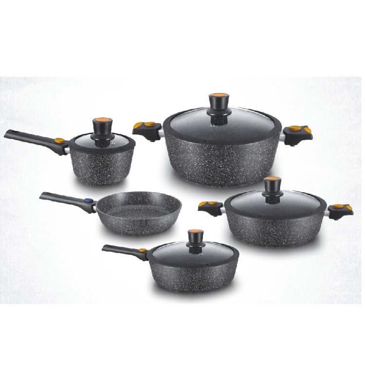 Healthy induction ceramic cookware sets