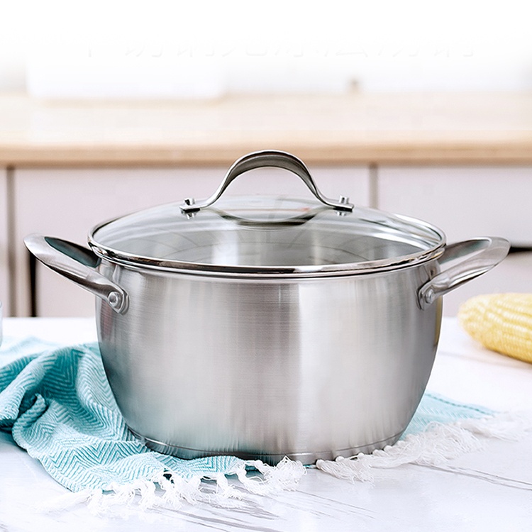 Wholesale heavy bottom custome cooking pots | cookware manufacturers